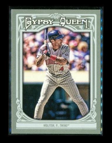 2013 TOPPS GYPSY QUEEN Baseball Trading Card #113 PAUL MOLITOR ...