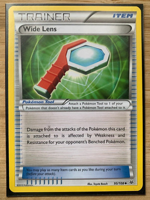 Pokémon TCG Wide Lens Roaring Skies 95/108 Regular 1st Edition Uncommon ...