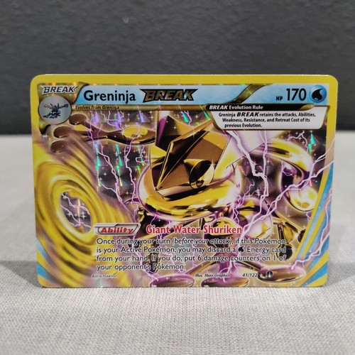 Greninja Break 41/122 XY Breakpoint Holo Rare Pokemon Card | eBay