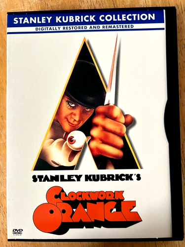 A Clockwork Orange (1971) (DVD 2001) (VG) Malcolm McDowell, Patrick ...