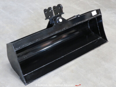 Lanty 40" Hydraulic Power Tilt Bucket Attachment For Mini Excavator ...