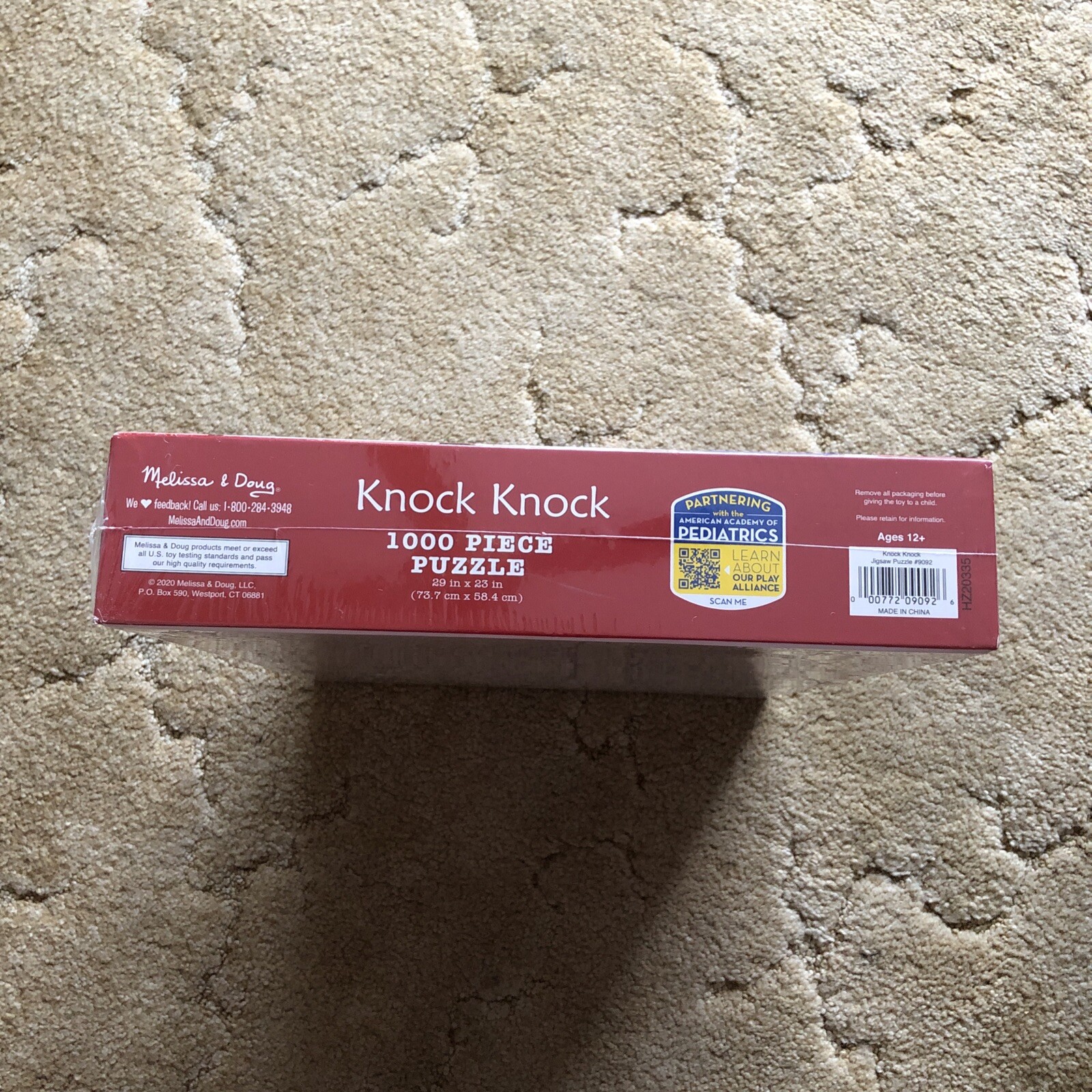 Knock Knock Melissa & Doug 1000 Piece Puzzle Doors 29”x23" New ...