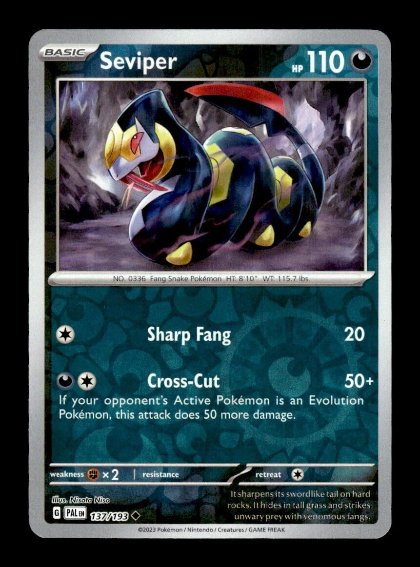 Pokemon Seviper Evolution