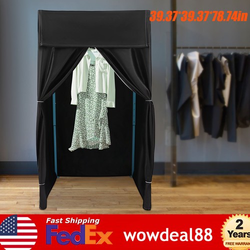 Portable Clothing Store Fitting Room Foldable Changing Room Dressing ...