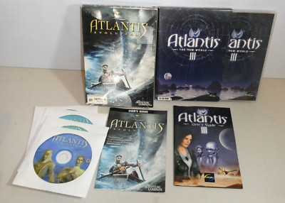 Atlantis 3 III The New World & atlantis evolution small box pc games 2004 | eBay Australia