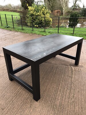 Heavy Duty Work Bench Welding Fabrication Mechanic Table Adjustable ...