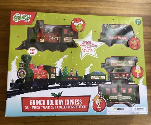 The Grinch Holiday Express Train 36 piece Collectors Edition “NEW” | eBay
