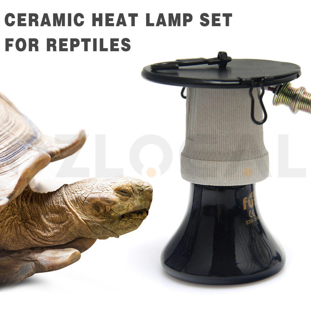 Ceramic Infrared Light Heat Lamp Emitter Lamp Cage Reptile Brooder Pet ...