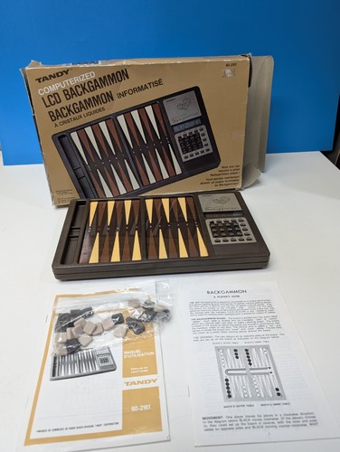 Computerized Backgammon Game by Tandy/Radio Shack | eBay