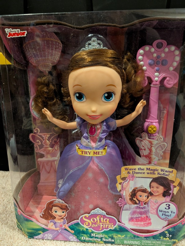NEW Disney Sofia The First Magic Dancing Sofia Doll Sings Discontinued ...