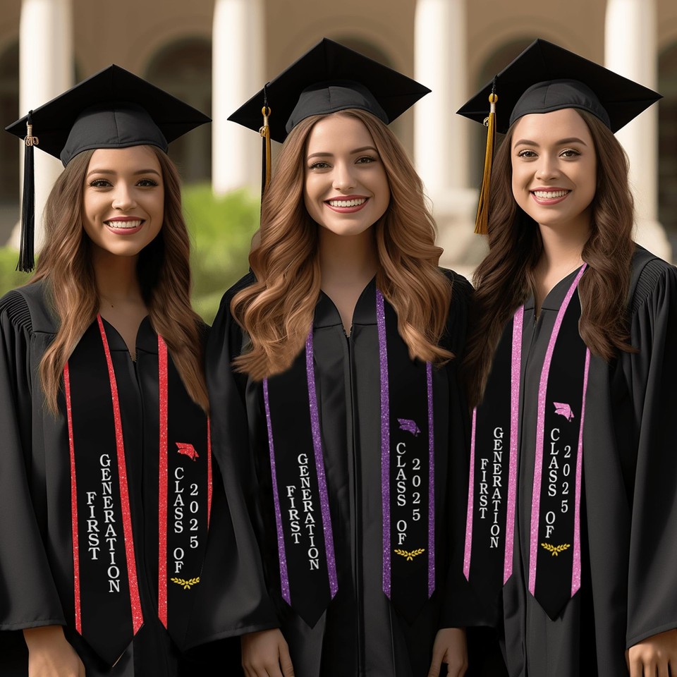 First Generation Graduation Stole Class of 2025 Sash For High School ...