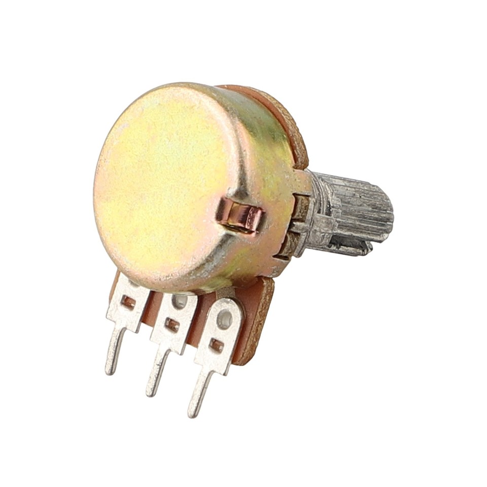 B50K Potentiometer 3 Pin Potentiometer PC-Mount Pins Reliable ...