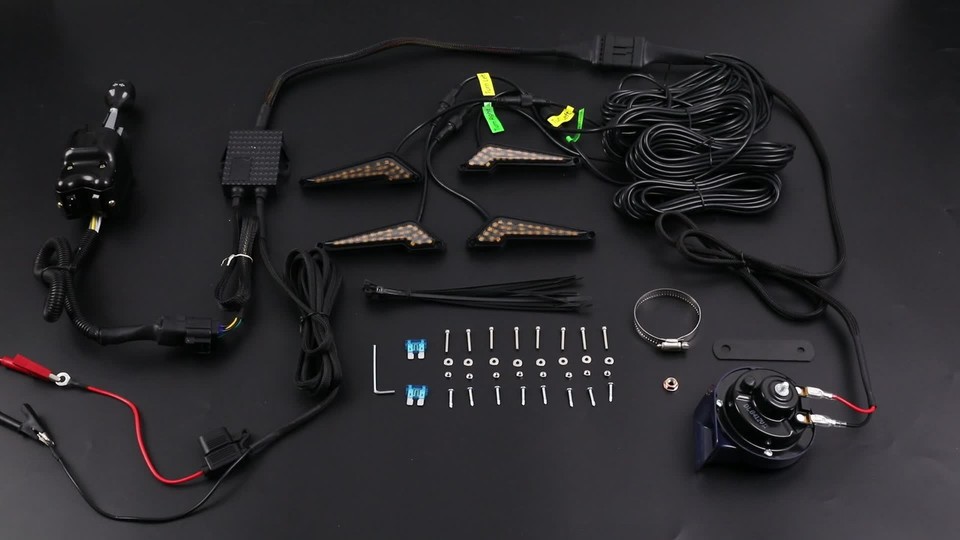 Street Legal UTV Turn Signal Light Kit w/ Horn For Can-Am Defender HD10 ...
