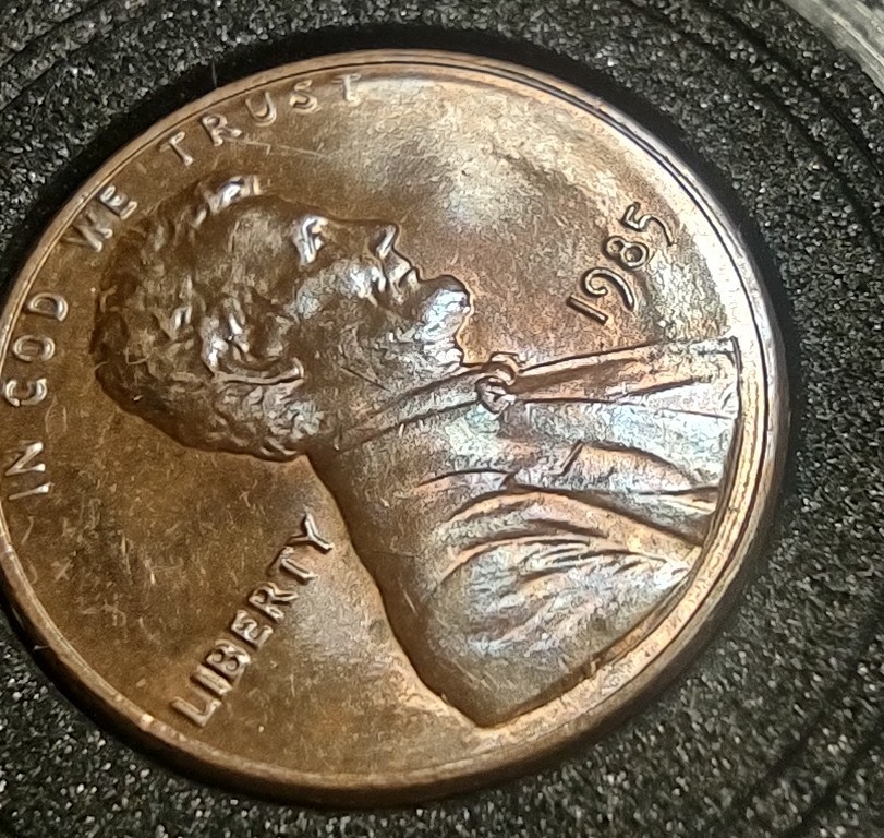 1985 P Lincoln Memorial Penny Broad Struck, DDO / DDR, Doubled Rim | eBay