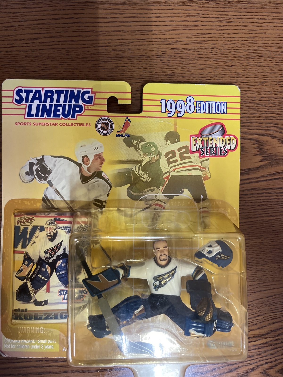 Olaf Kolzig Starting Lineup 1998 Pro Action Series Washington Capitals ...