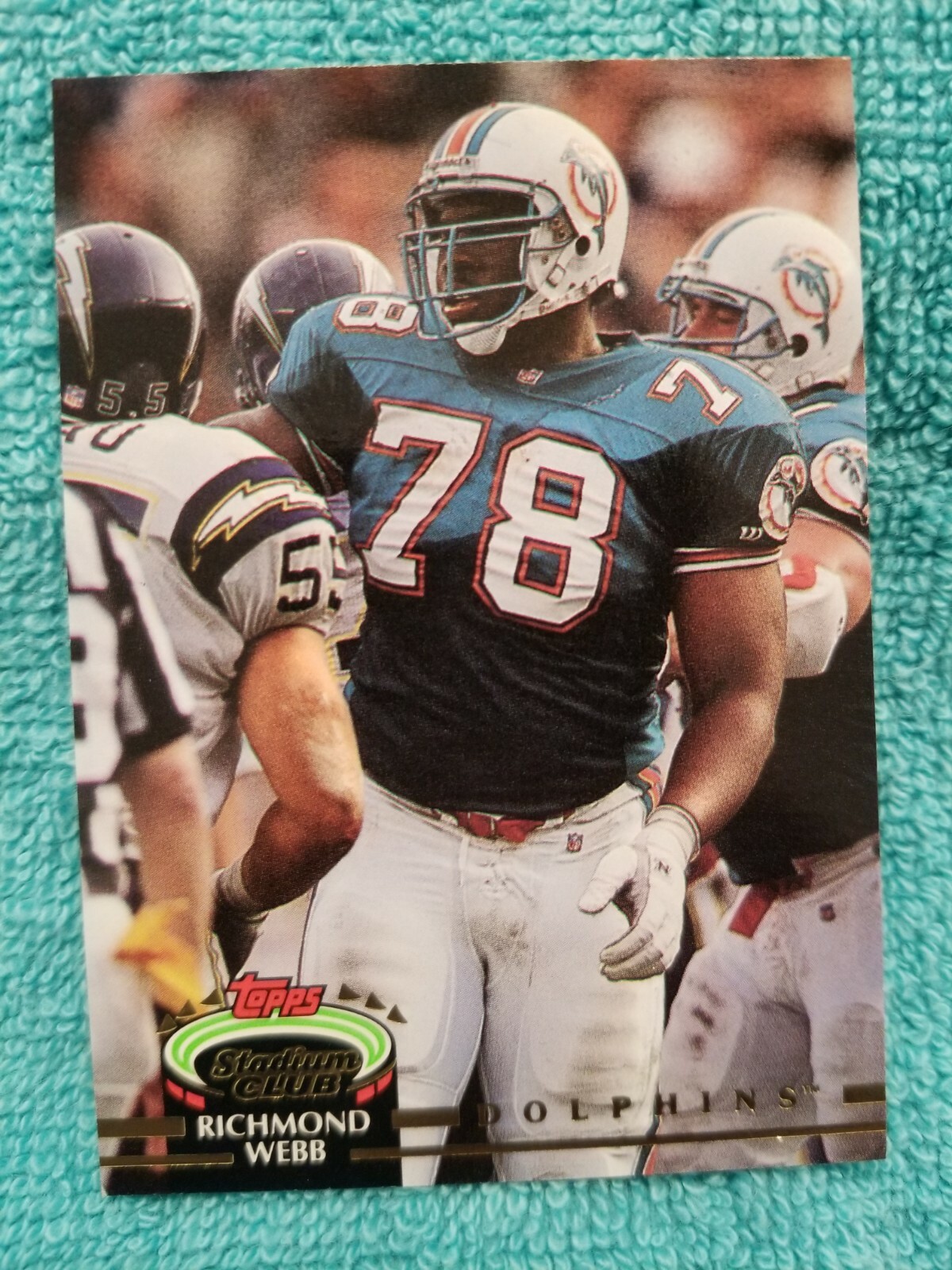 1992 Topps Stadium Club - #115 Richmond Webb, Richmond Webb for sale ...
