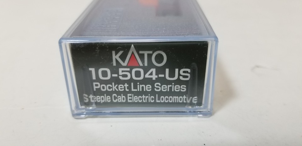 KATO N Scale Pocket Line Series Steeple Cab #50 Electric Locomotive 10 ...