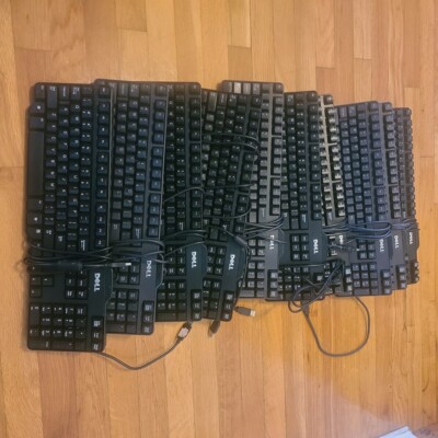 Dell Genuine Wired Keyboard USB Model sk-8115 Mechanical Keyboard | eBay