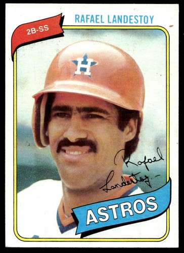 1980 Topps 268 Rafael Landestoy Houston Astros Baseball Card | eBay