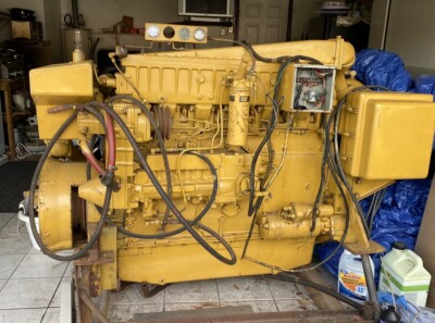 Caterpillar 3406 b -425 hp Marine Engine Diesel. | eBay