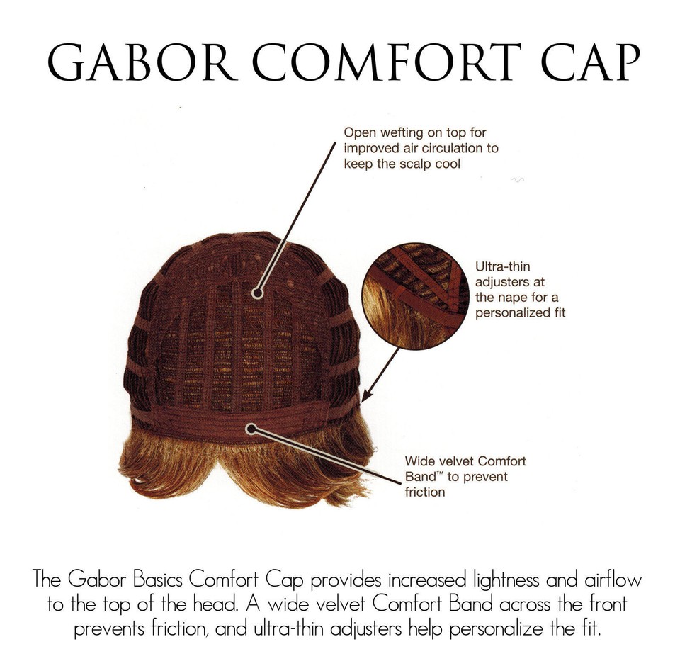 GRATITUDE Wig by GABOR, ALL COLORS! Heat Friendly, Gabor Comfort Cap ...