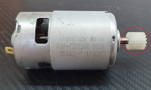 Ingranaggio per motore 12V per Perego Gaucho Chengfang Motor A06 ...