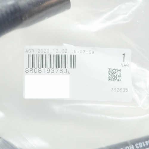 NEW AUDI Q5 8R COOLANT WATER PIPE HOSE 8R0819376J OEM | eBay