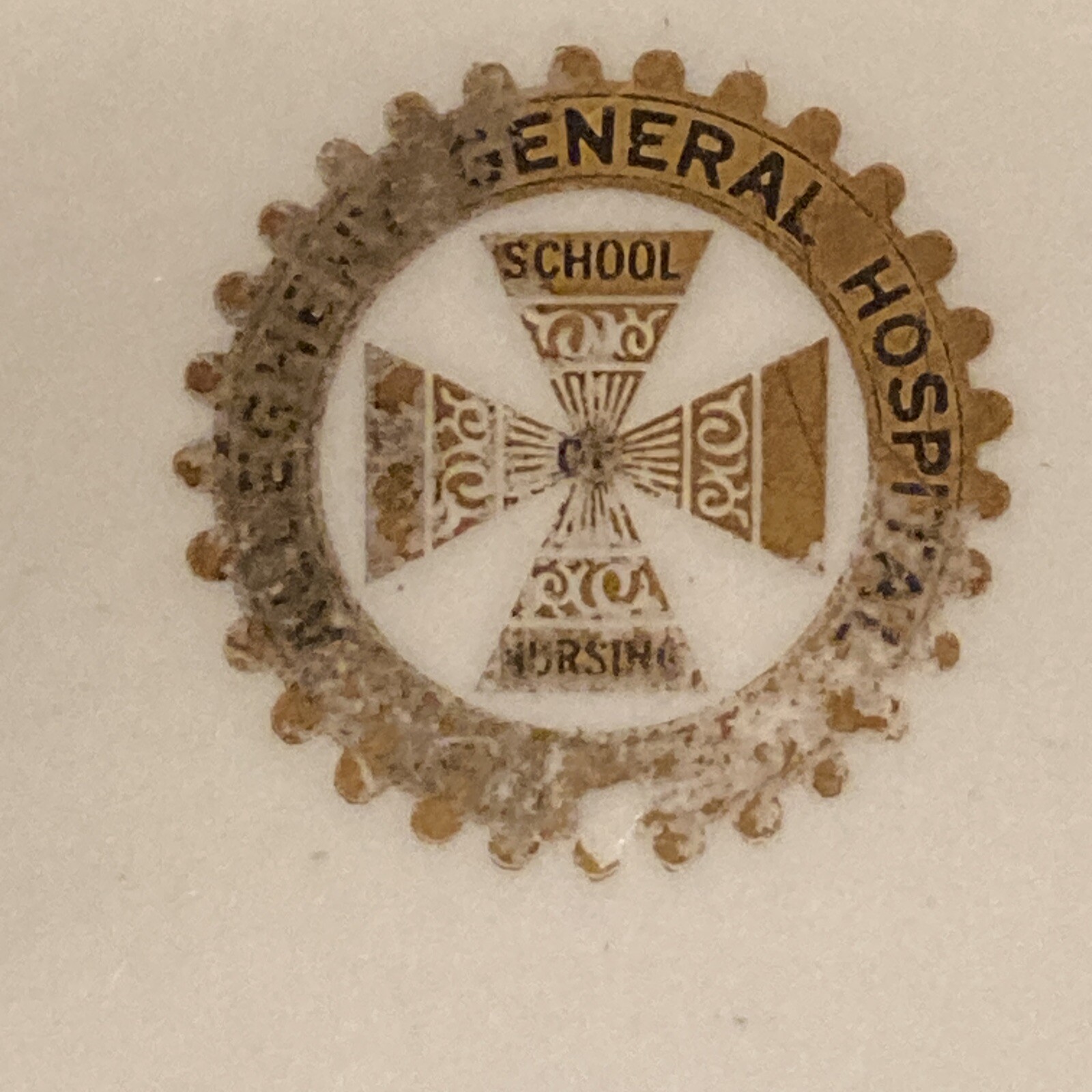 Allegheny General Hospital Nursing School 8” Plate by Shenango China ...