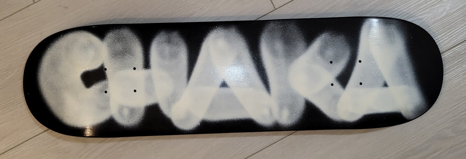 CHAKA Graffiti - Hand Tagged & Painted Skateboard Deck By CHAKA - Only ...