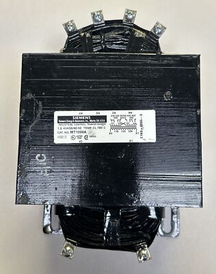 SIEMENS,MT1000A,CONTROL TRANSFORMER 1000VA | eBay