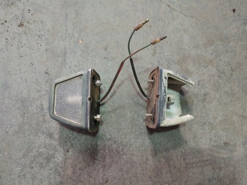 Toyota Corolla Deluxe TE31 2TC Licence Plates Lights 1978 76 77 | eBay