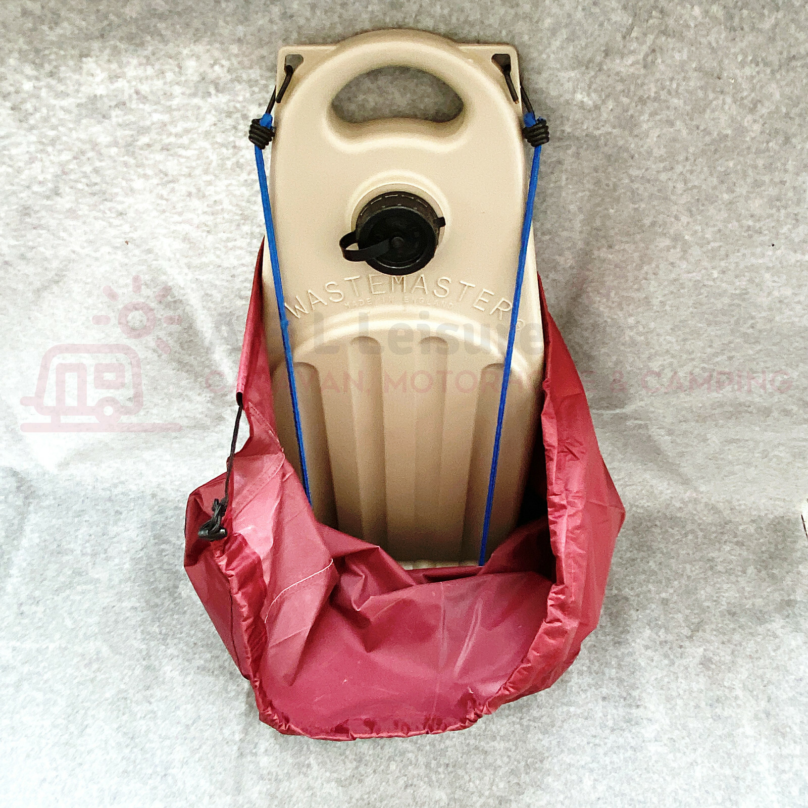 Wastemaster Waste Container Storage Bag - BURGUNDY - Caravan, Motorhome ...