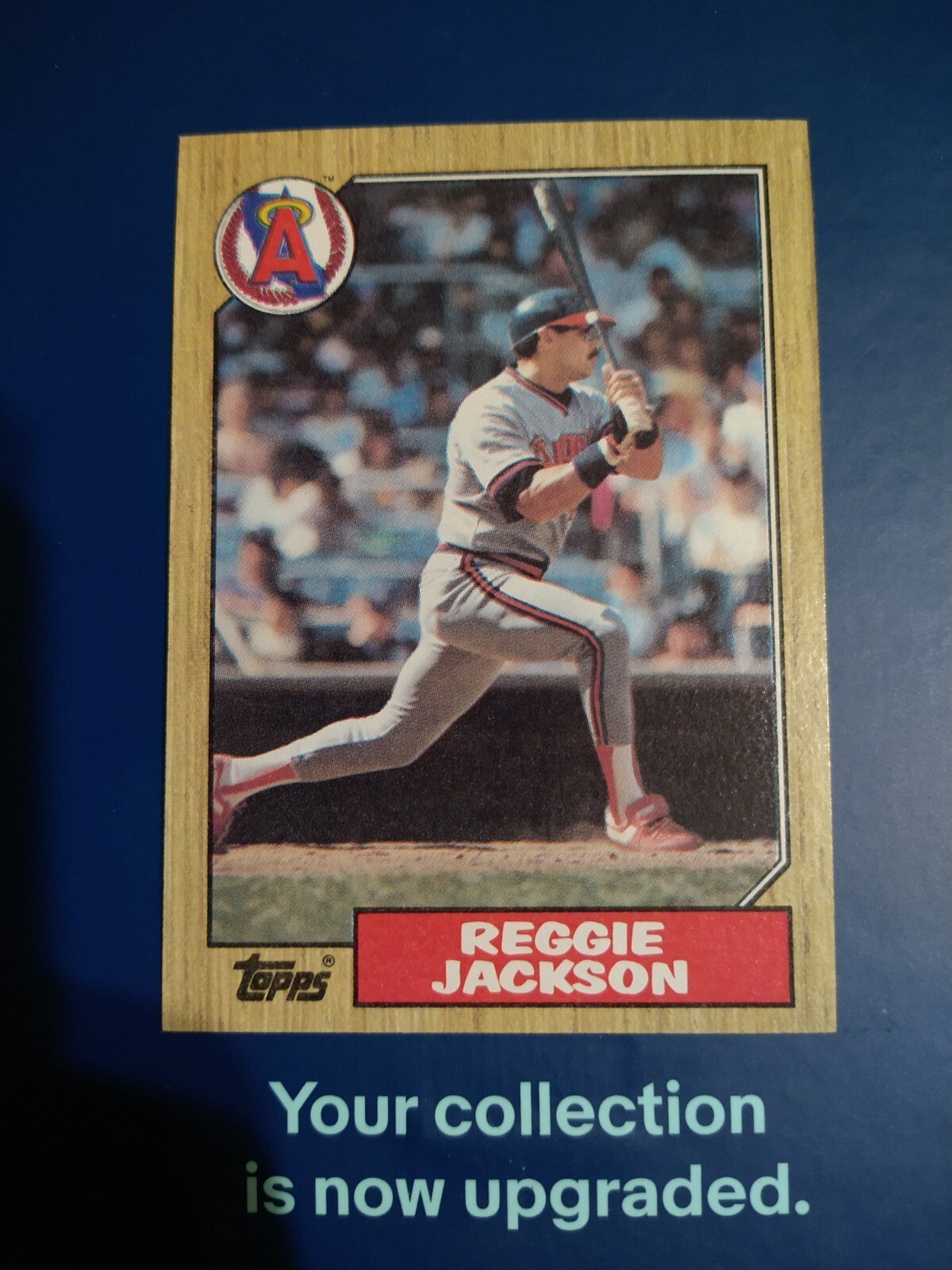 1987 Topps Reggie Jackson #300 California Angels | eBay