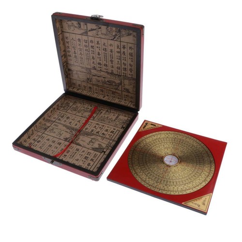 Professional Fengshui Compass Luo Pan Fengshui Tool Geomantic Box Decor ...