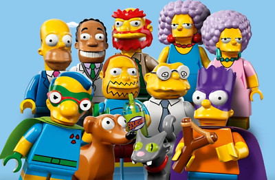 LEGO Simpsons2 Minifigs (71009) Hans Moleman, Frink, Willie, Millhouse ...