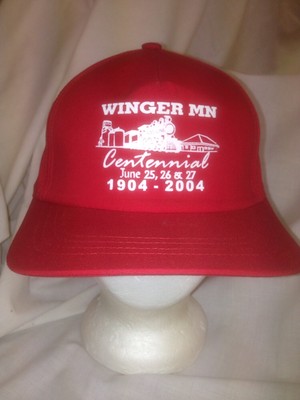 trucker hat baseball Cap Winger MN Centennial Retro Cool Vintage Rave ...
