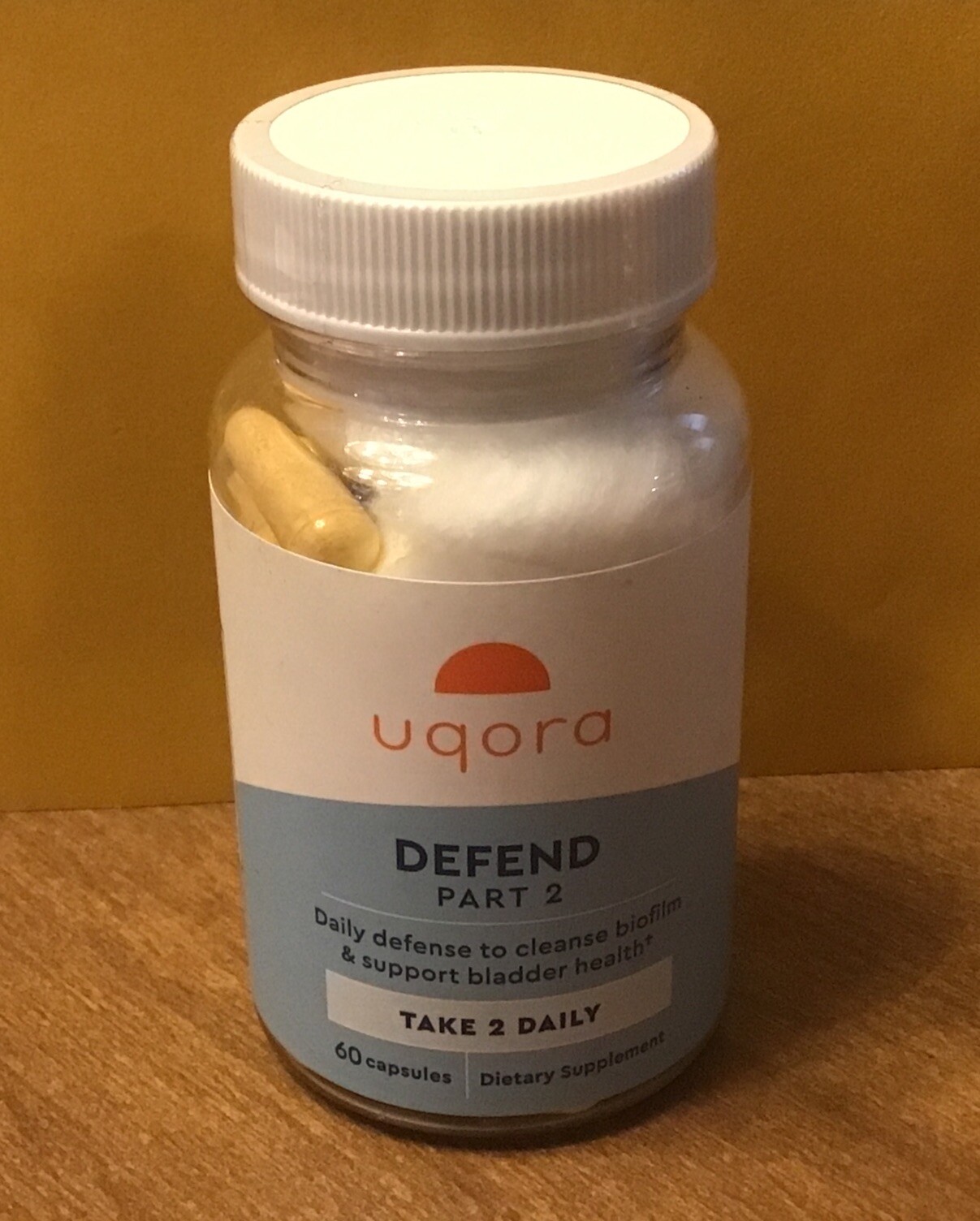 NEW UQORA Part 2 DEFEND 1 Month Supply 60 CAPSULES EXP 06/25 Supplement ...