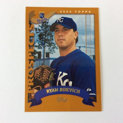 2002 Topps Traded T145 Ryan Bukvich RC Kansas City Royals | eBay