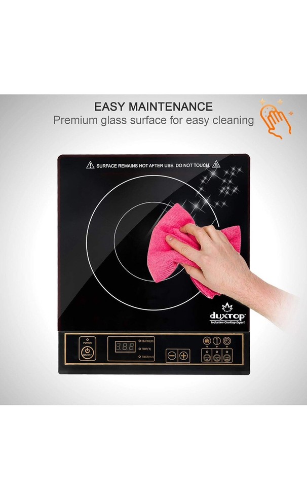 1800W Portable Induction Cooktop Countertop Burner, Gold 8100MC/BT ...
