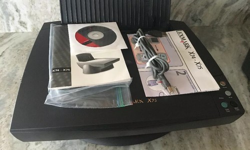 Lexmark X75 Multifunction USB Color Copier Printer Scanner-Mint ...