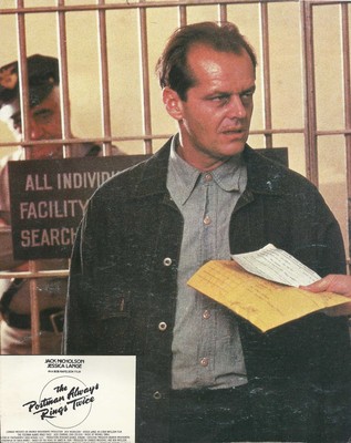 JACK NICHOLSON in "The Postman Always Rings Twice" Original Vintage L ...