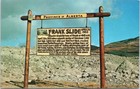 Frank Slide Frank Alberta AB Turtle Mountain Unused Postcard G93 | eBay