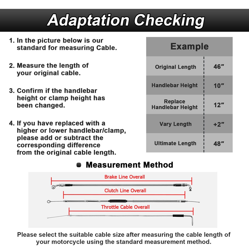 For Harley 2011-2017 Softail 19.5" Lower Braided Brake Line Kit Front ...
