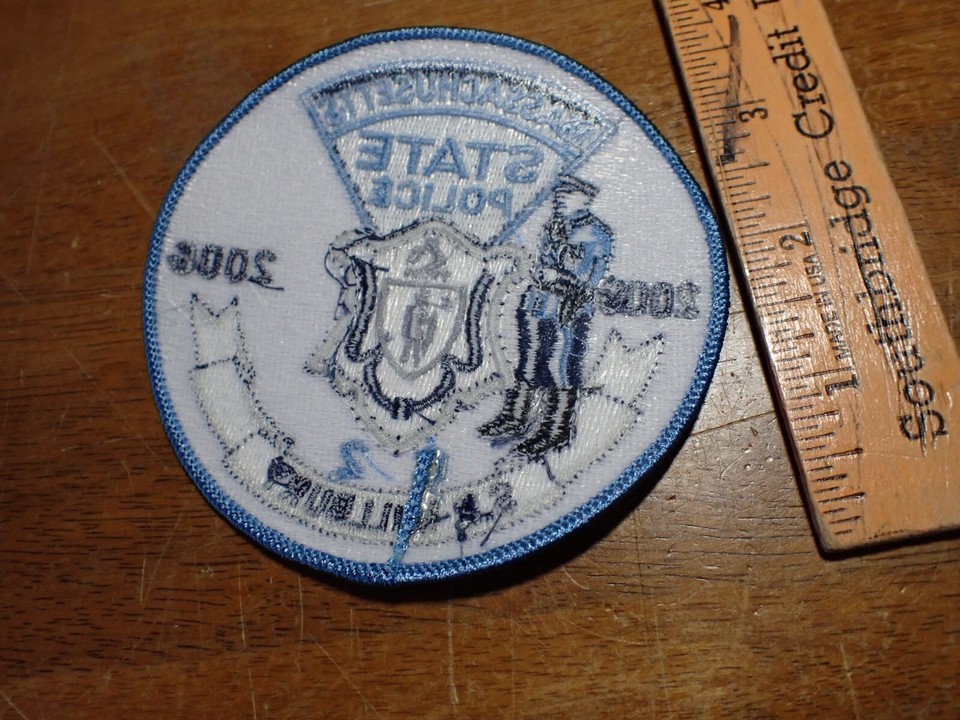 MASSACHUSETTS STATE POLICE SP FORT DEVENS TROOP C C-9 BARRACKS PATCH | eBay