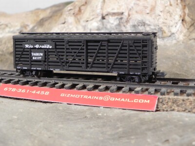 N SCALE LIVESTOCK CAR RIO GRANDE | eBay