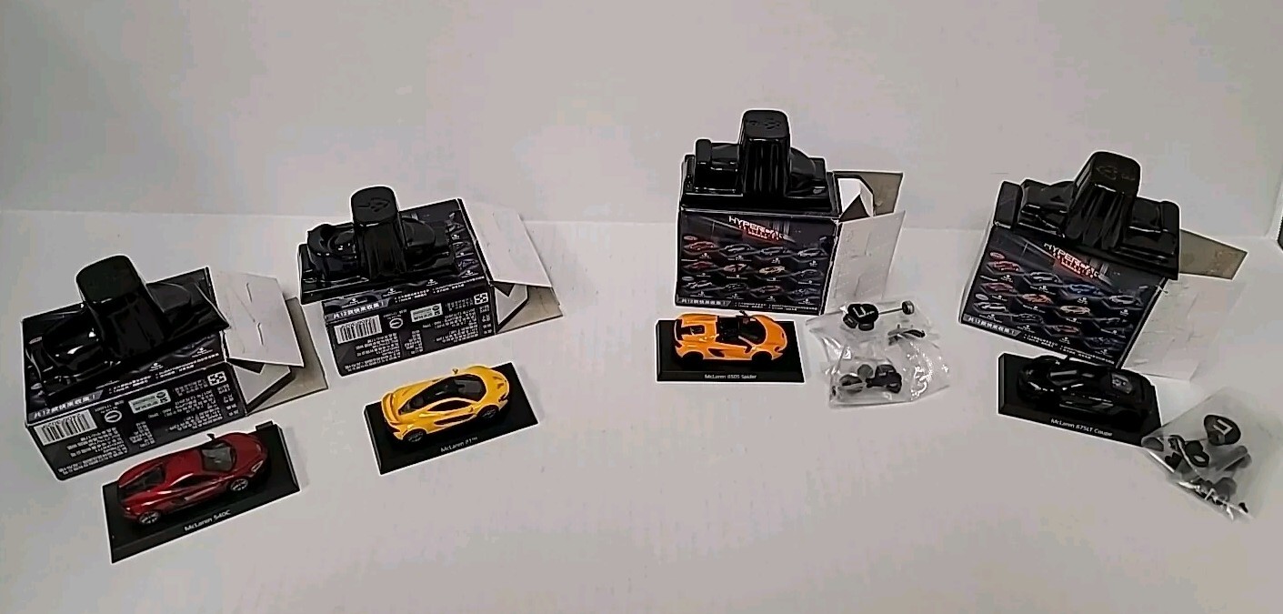 Hypercar Collection Grani & Partners McLaren Collection Of 4 In Boxes ...