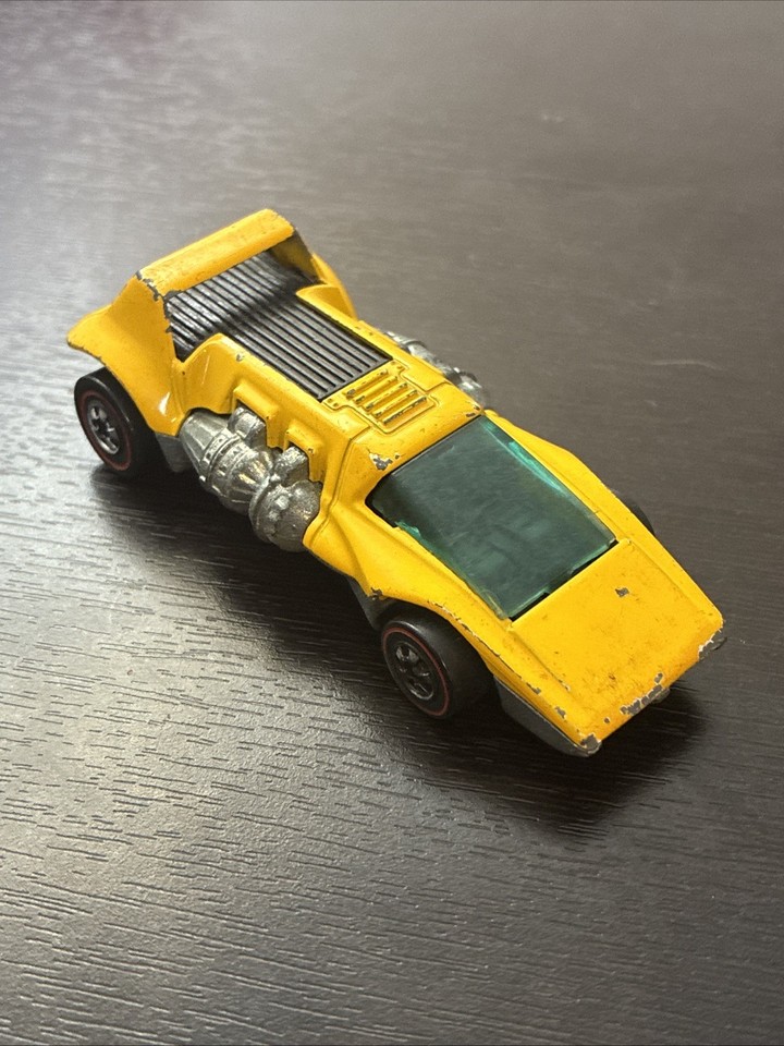 Hot Wheels Redline Double Header Yellow Enamel | eBay