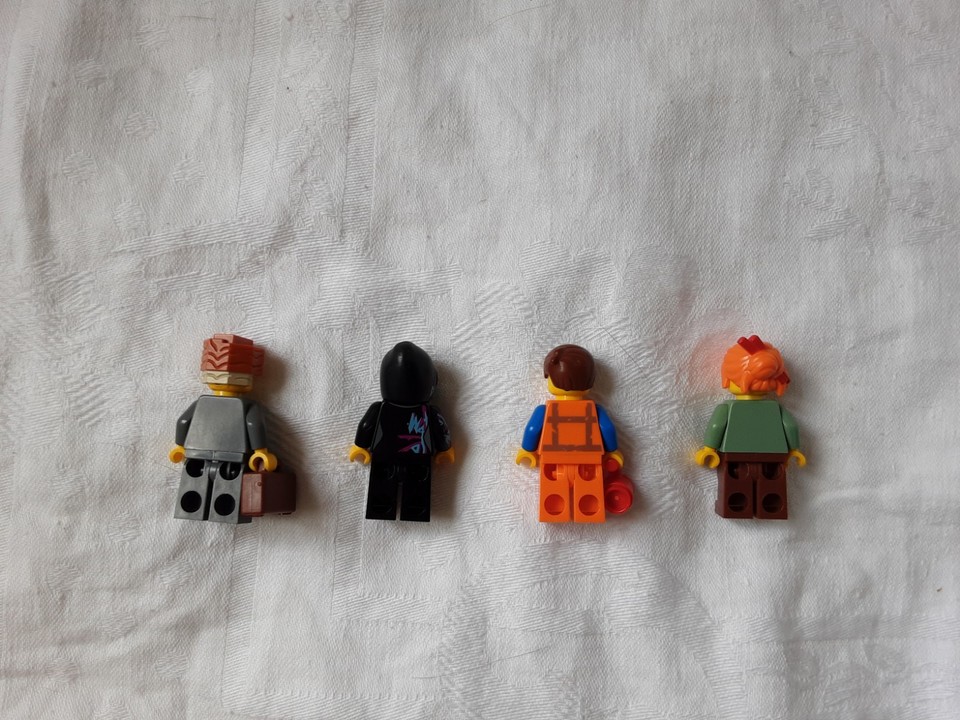 The LEGO Movie & Ninjago Minifigures x 4 Wyldstyle Emmet Lord Business ...