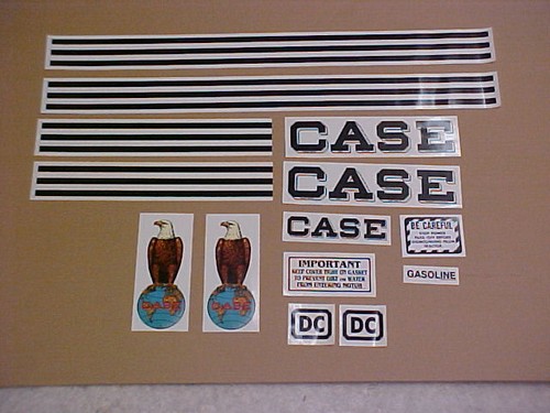 Case DC decal set, complete and new | eBay