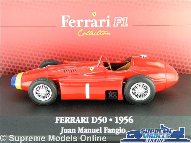 FANGIO FERRARI D50 CAR MODEL 1:43 SIZE IXO ATLAS F1 COLLECTION 7174001 ...